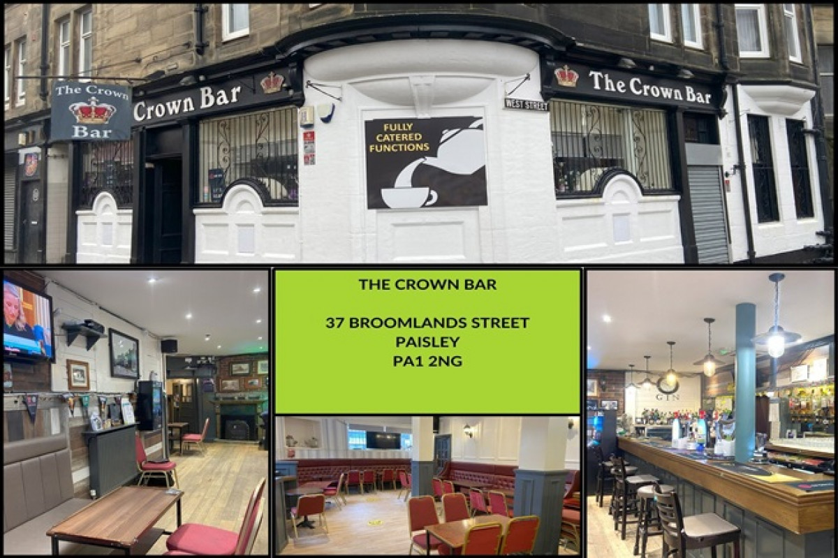 The Crown Bar, Paisley - NOW LET - CDLH
